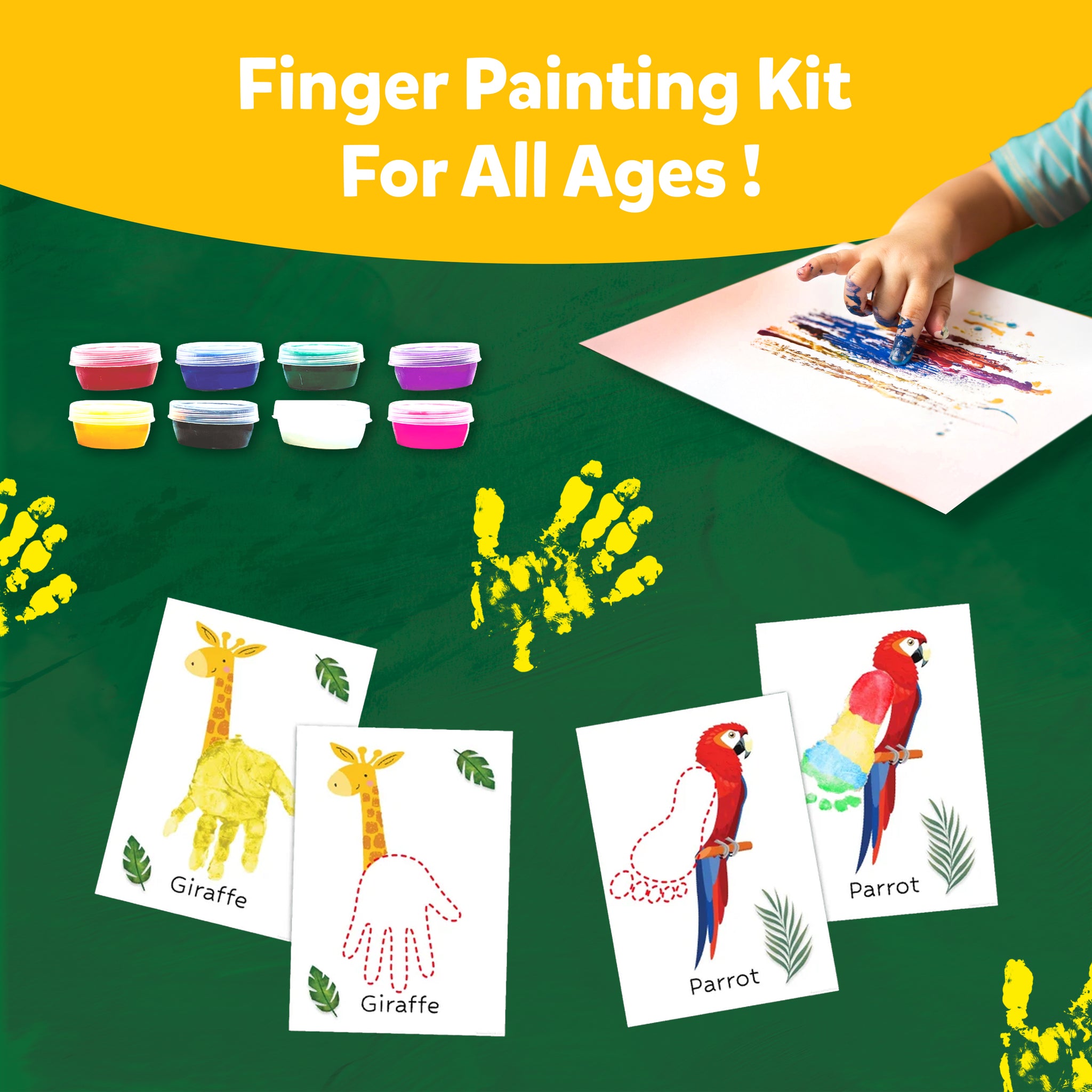 Finger Fun - Finger Painting Kit – Artiggle